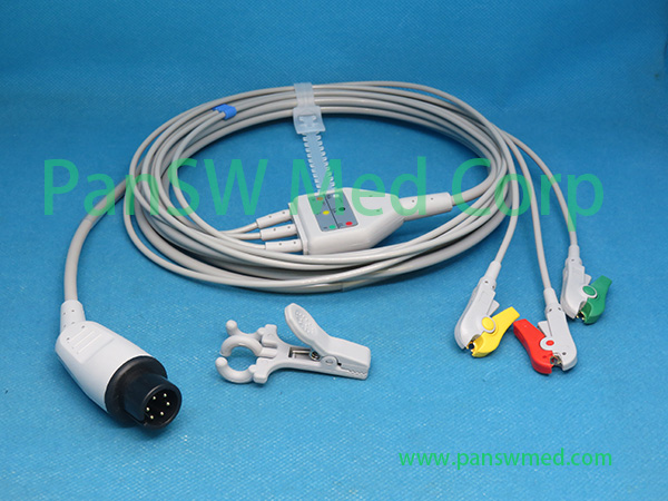 Compatible Mindray MEC1000 MEC1200 ECG cable